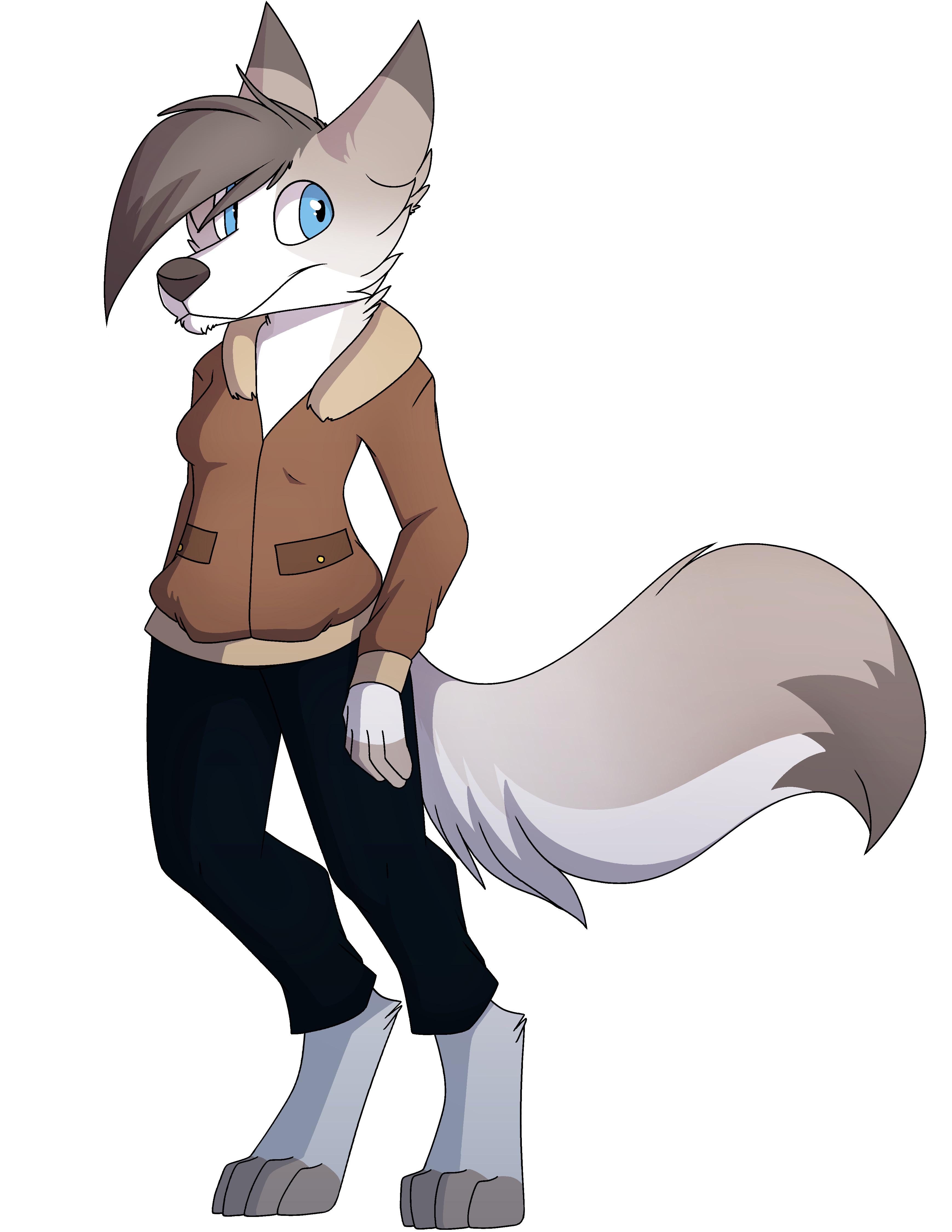 Anthro Arctic Fox Male