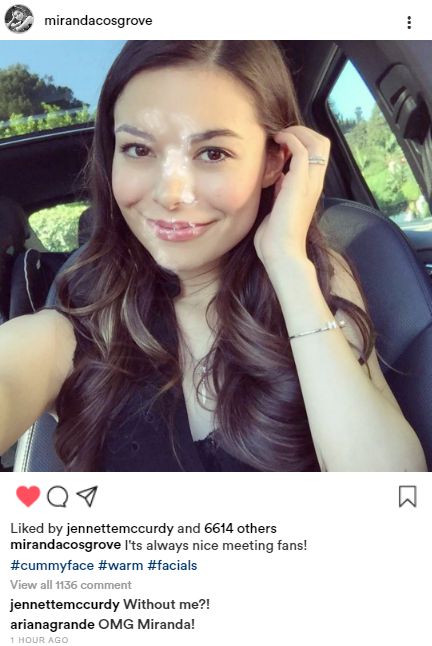 Miranda Cosgrove Car Selfie