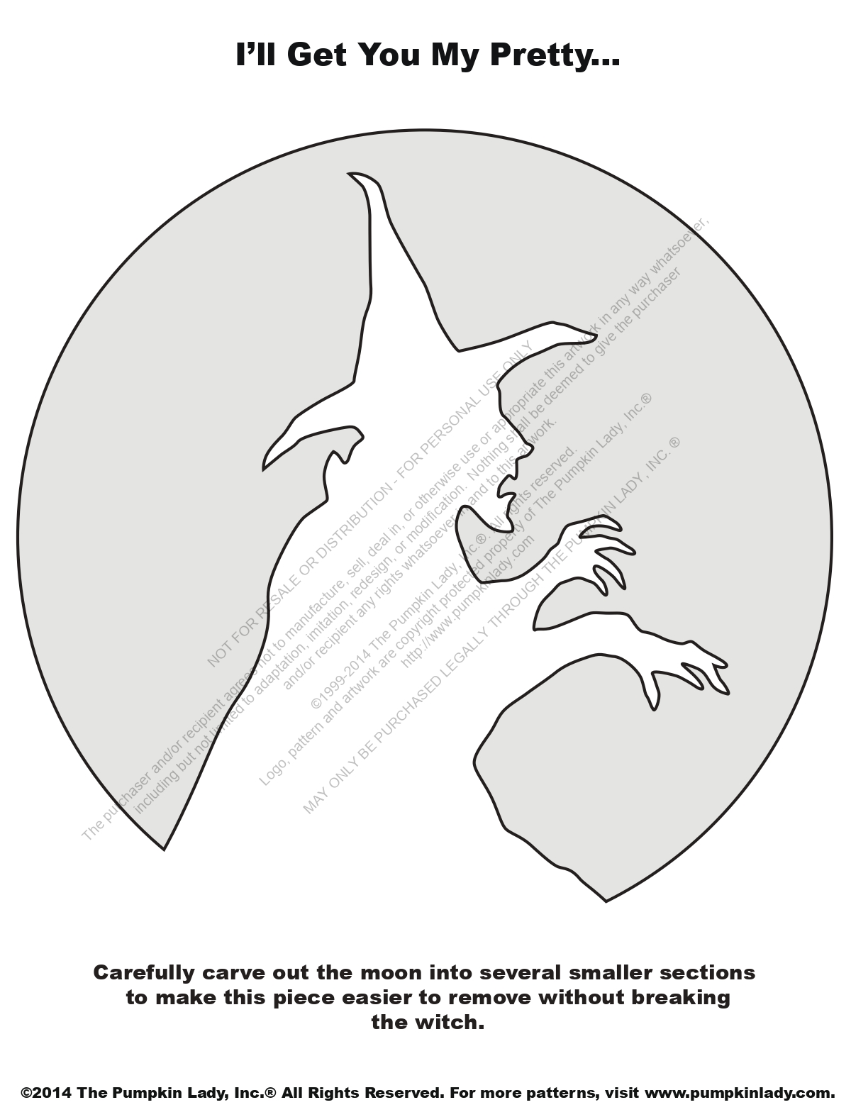 Wizard Of Oz Pumpkin Stencil